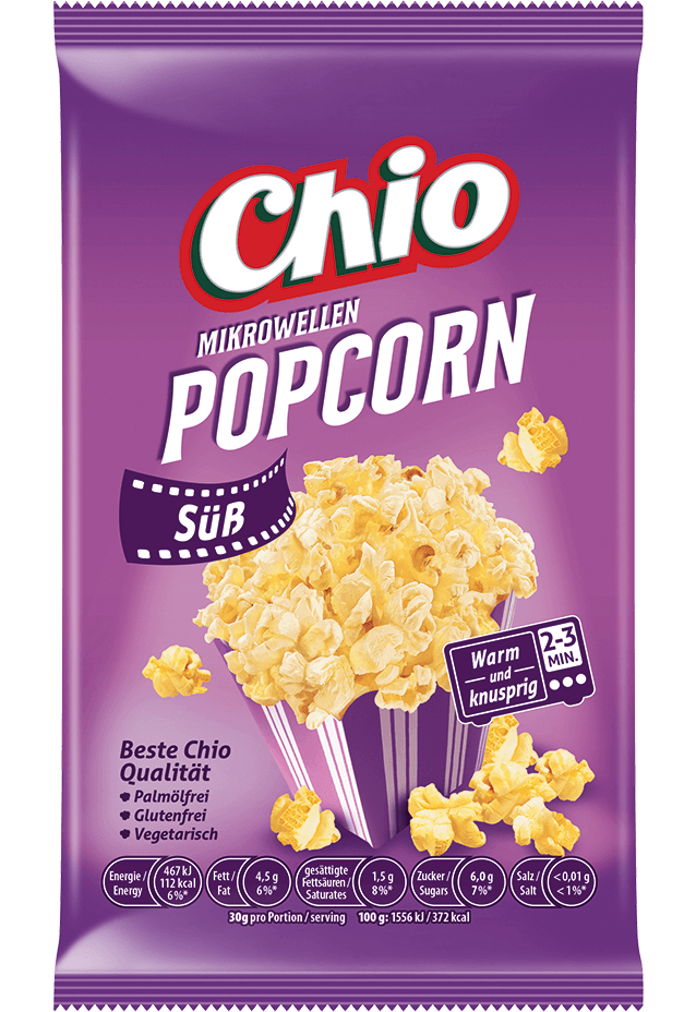 Chio Popcorn - wie im Kino! - Willkommen bei Chio